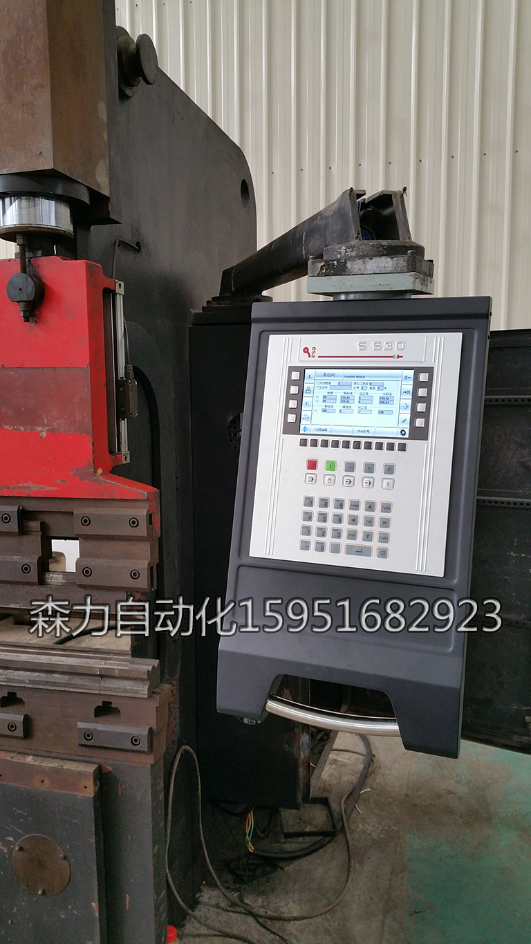 扬力折弯机改造维修DELEM DA65系统更换为ESA S530——森力自动化